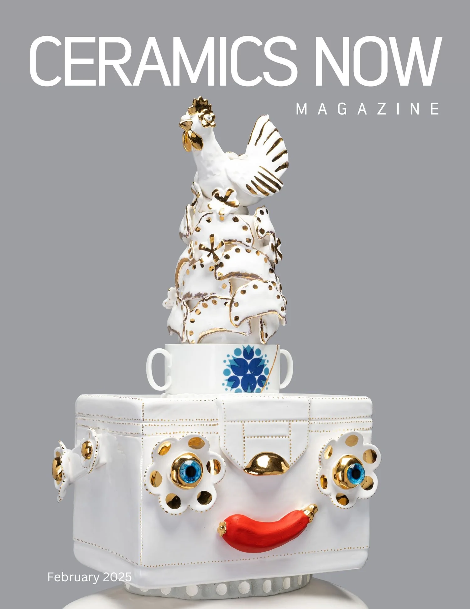 Ceramics Now Magazine Cover — Vipoo Srivilasa