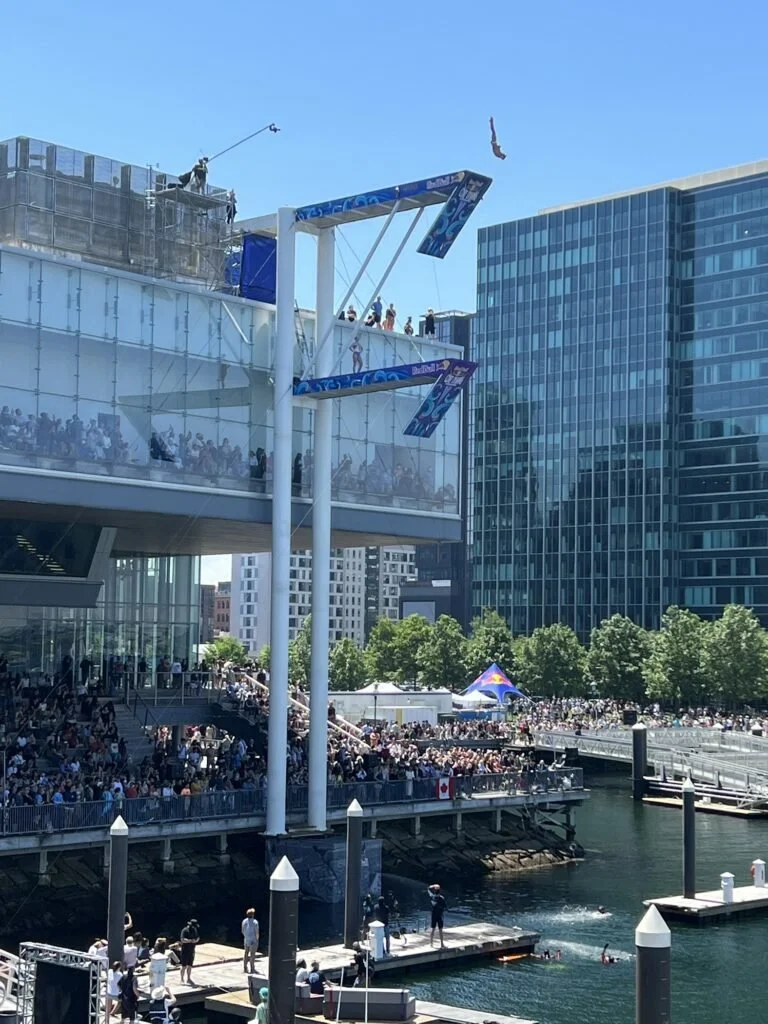 Red Bull Cliff Diving Kicks Off for 2022 in Boston, USA — Polecam Ltd