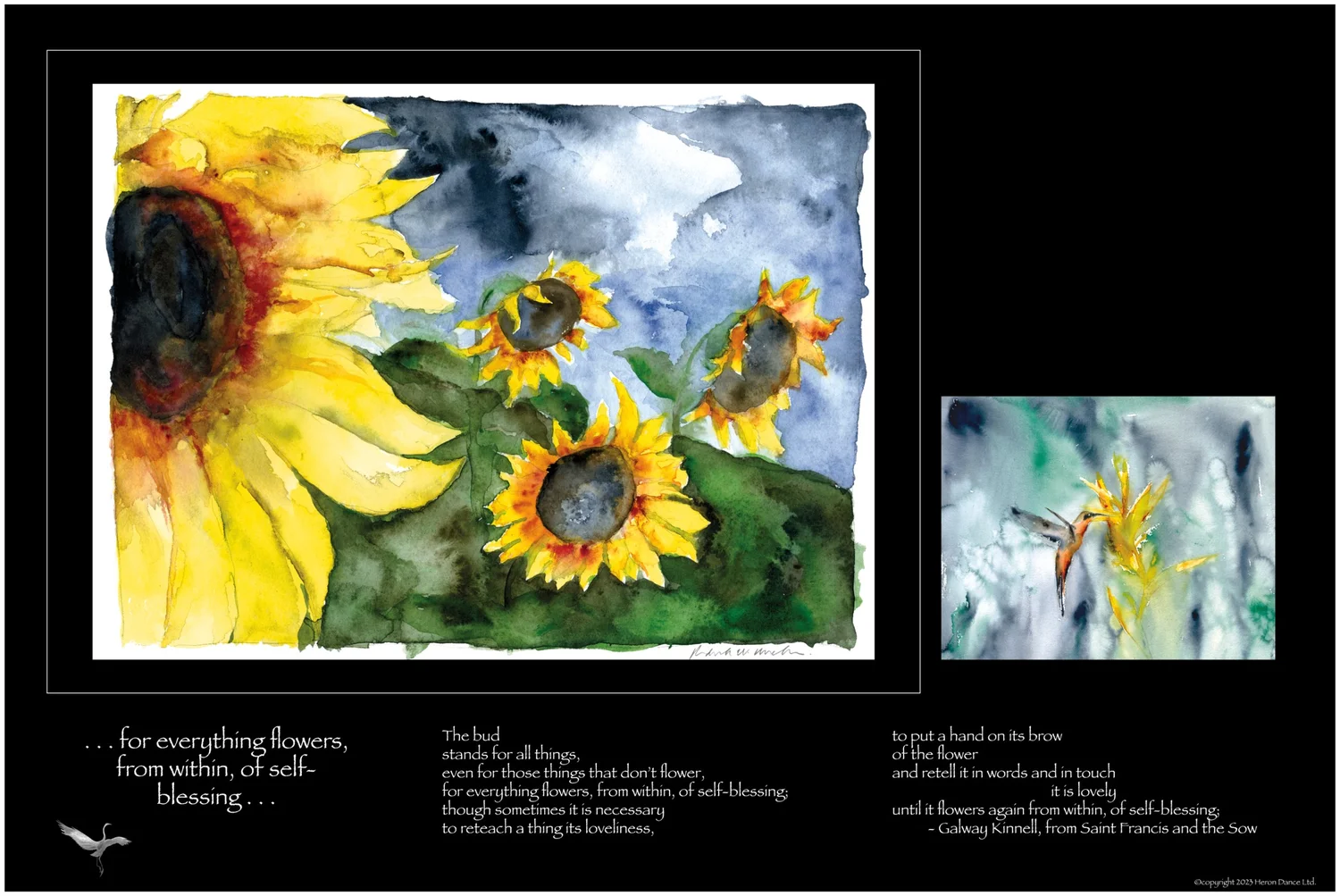 Surya Namaskara Poster — Heron Dance Art Studio