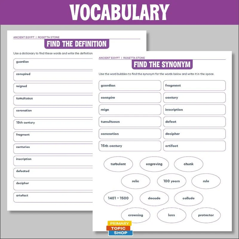 Ancient Egypt Bundle — Primary Topic Shop