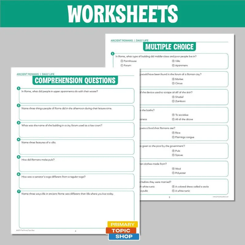 Who Were the Ancient Romans? — Primary Topic Shop