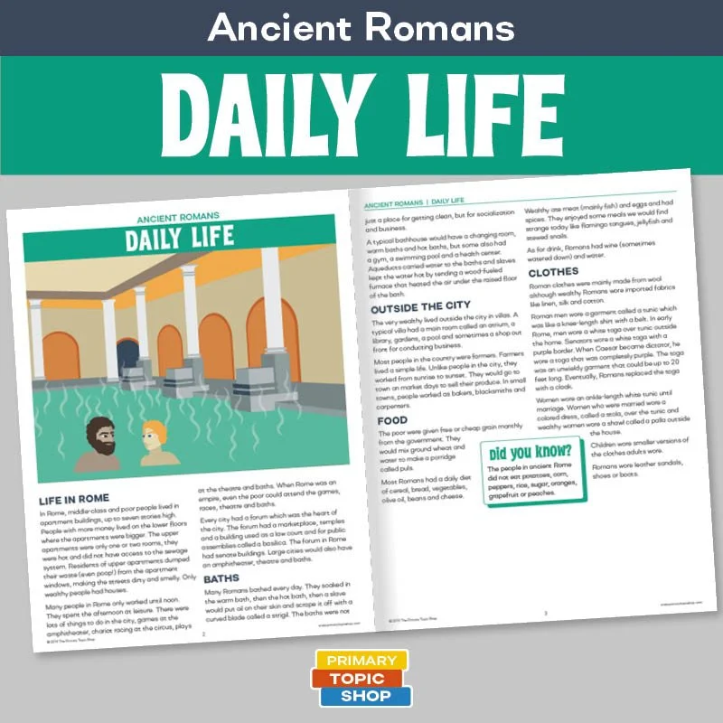 Who Were the Ancient Romans? — Primary Topic Shop