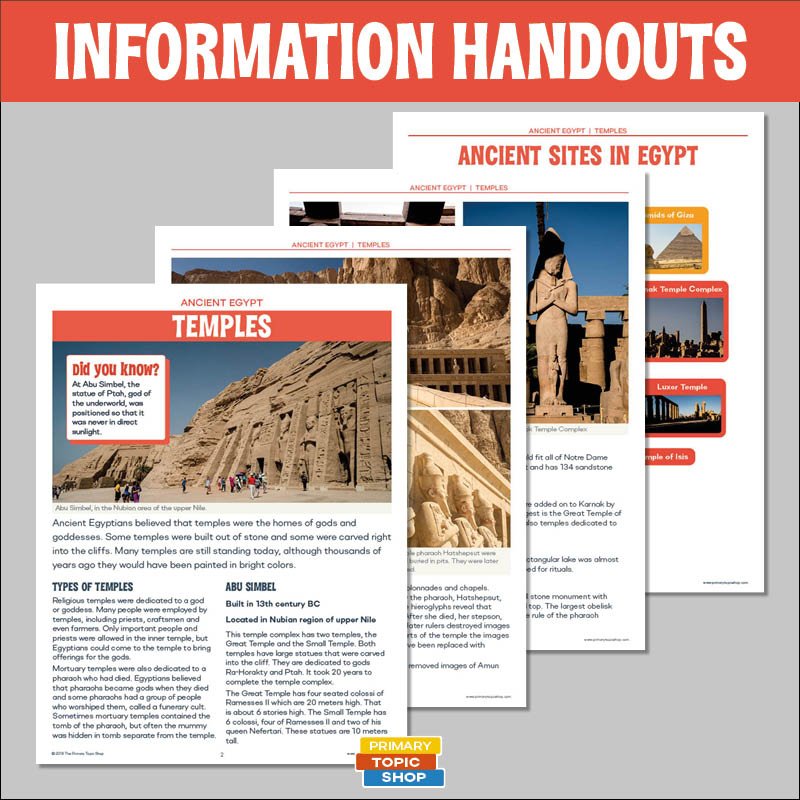 Ancient Egyptian Tombs and Pyramids — Primary Topic Shop