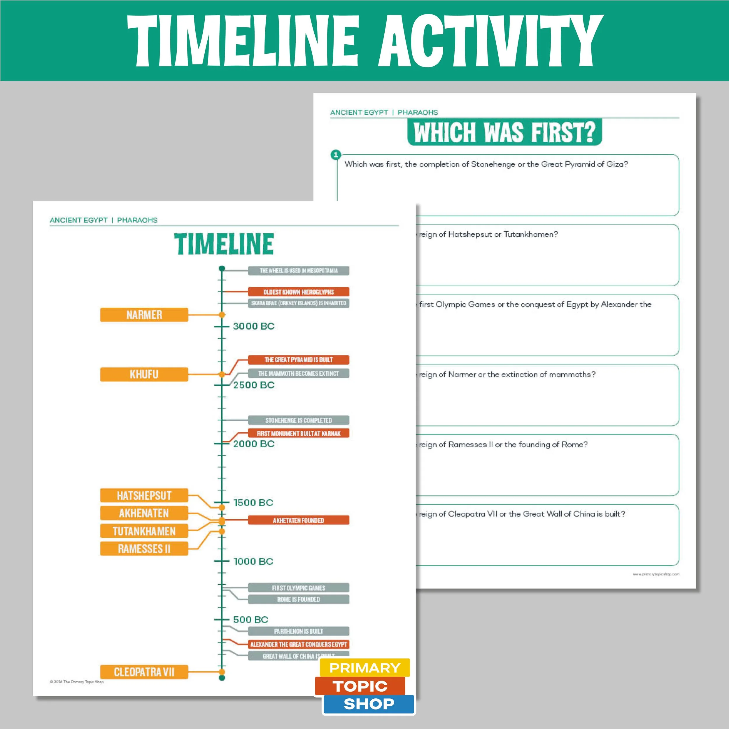 Ancient Egypt Bundle — Primary Topic Shop