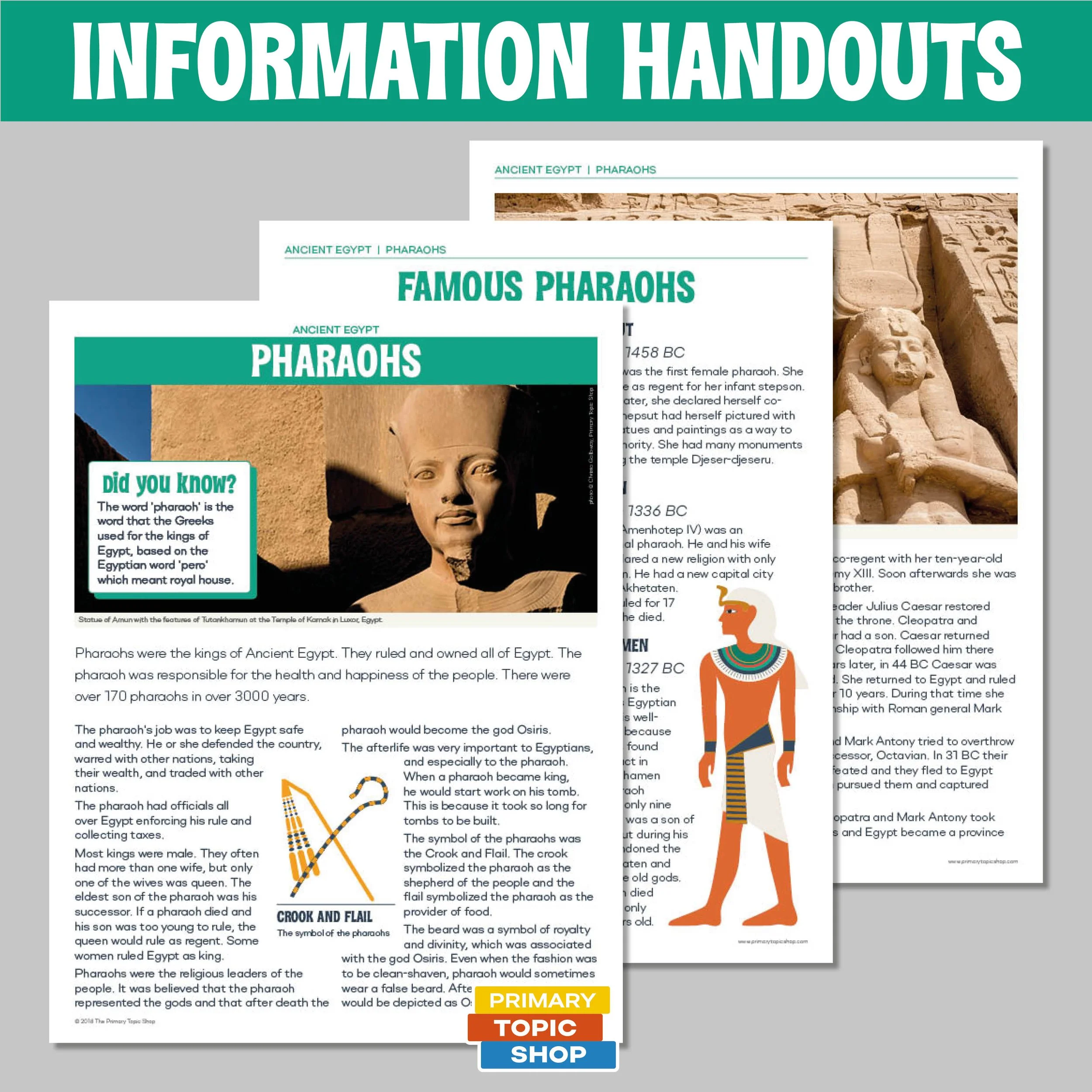 Ancient Egypt Bundle — Primary Topic Shop