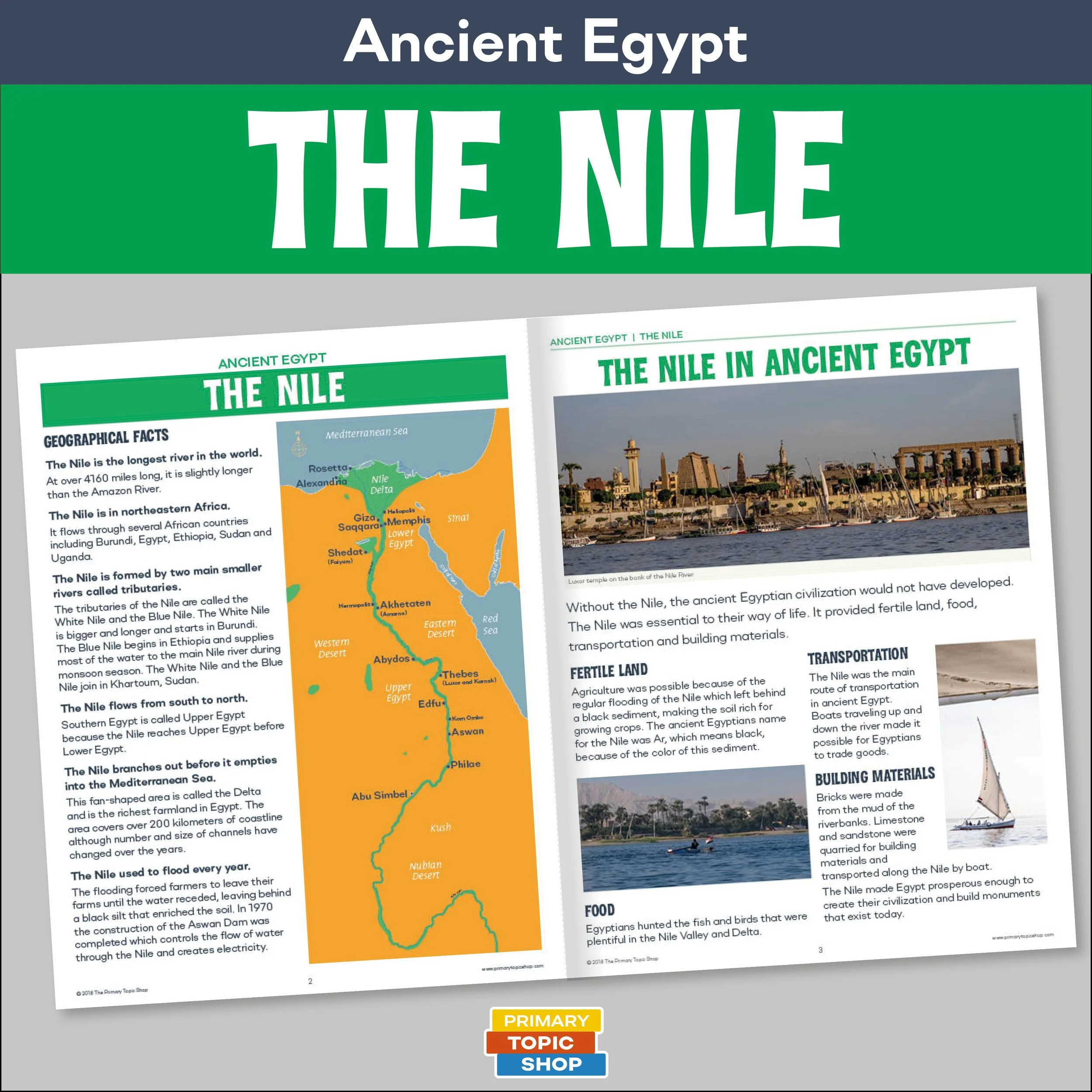 Ancient Egypt - Farming — Primary Topic Shop