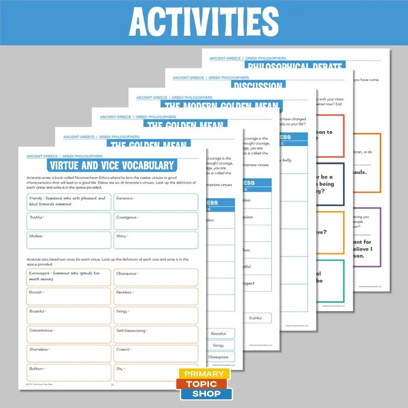 Ancient Greece Bundle — Primary Topic Shop