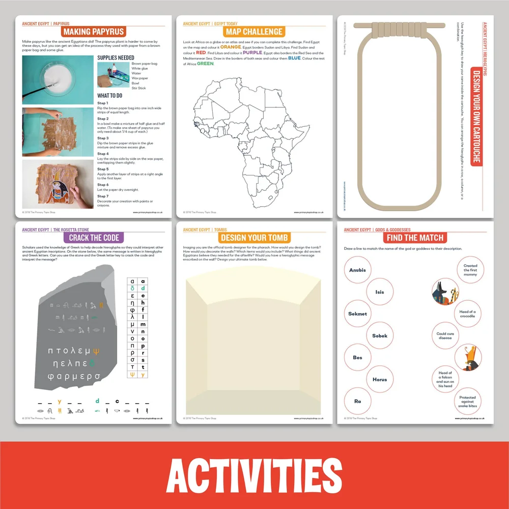 Ancient Egyptian Pharaohs — Primary Topic Shop