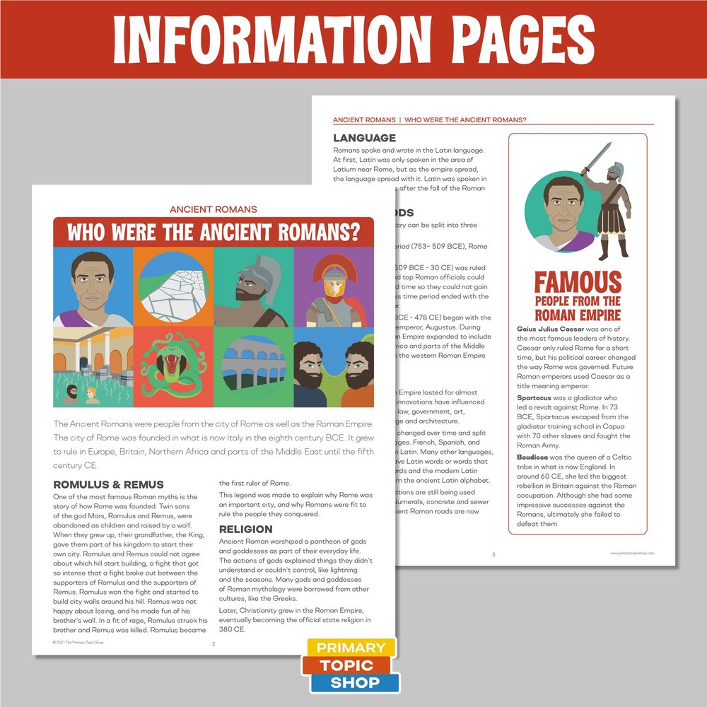 People of Ancient Rome — Primary Topic Shop