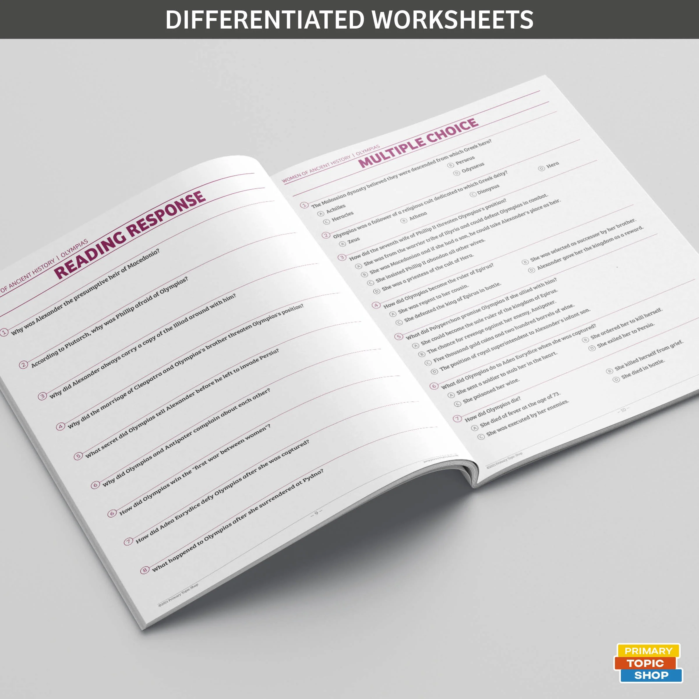 Ancient Greek City States Primary Topic Shop