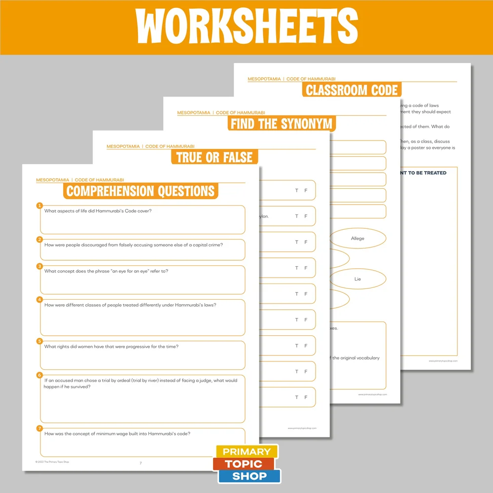 Mesopotamian Gods and Goddesses — Primary Topic Shop