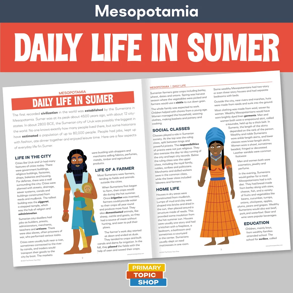 Mesopotamian Gods and Goddesses — Primary Topic Shop