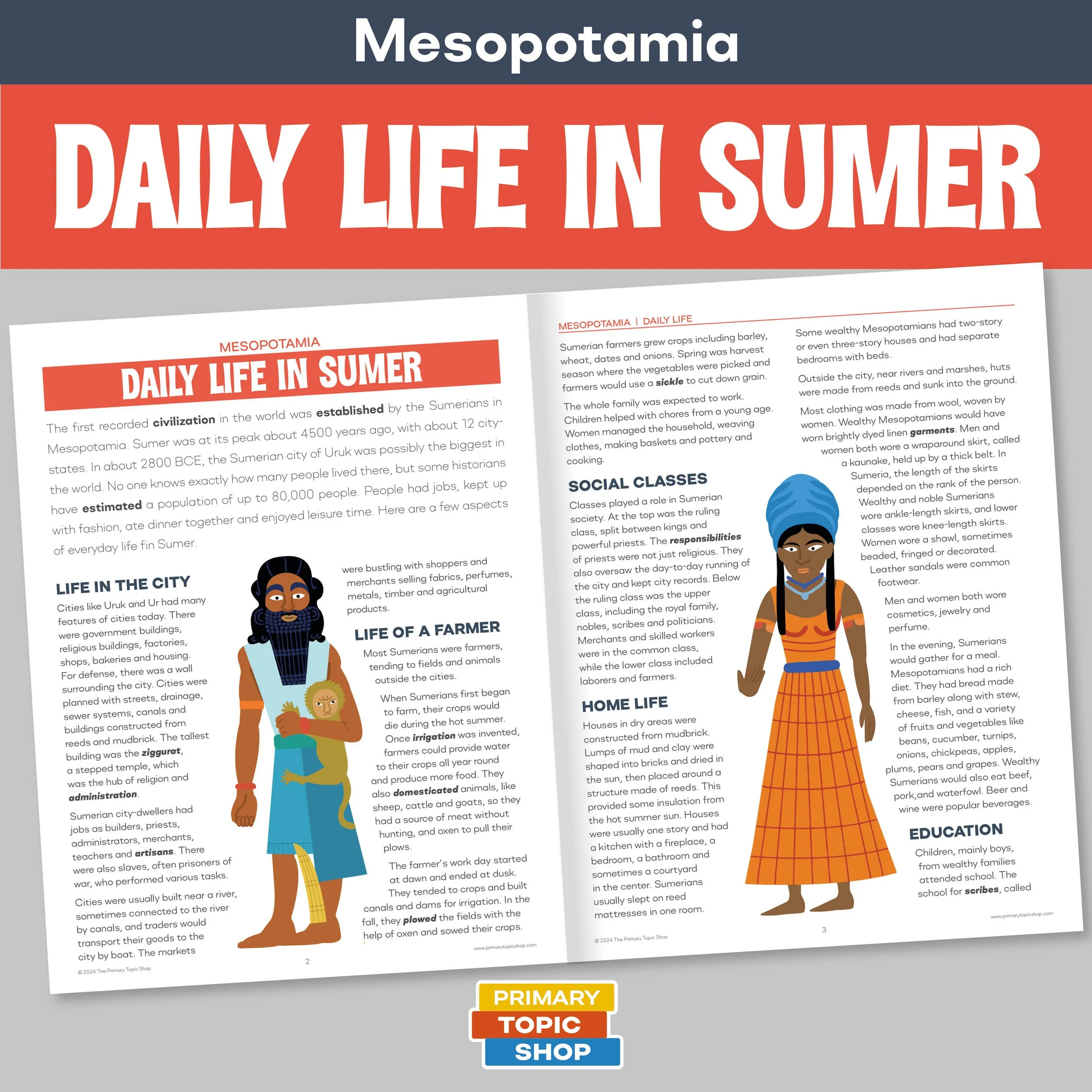 Who Were The Mesopotamians? — Primary Topic Shop