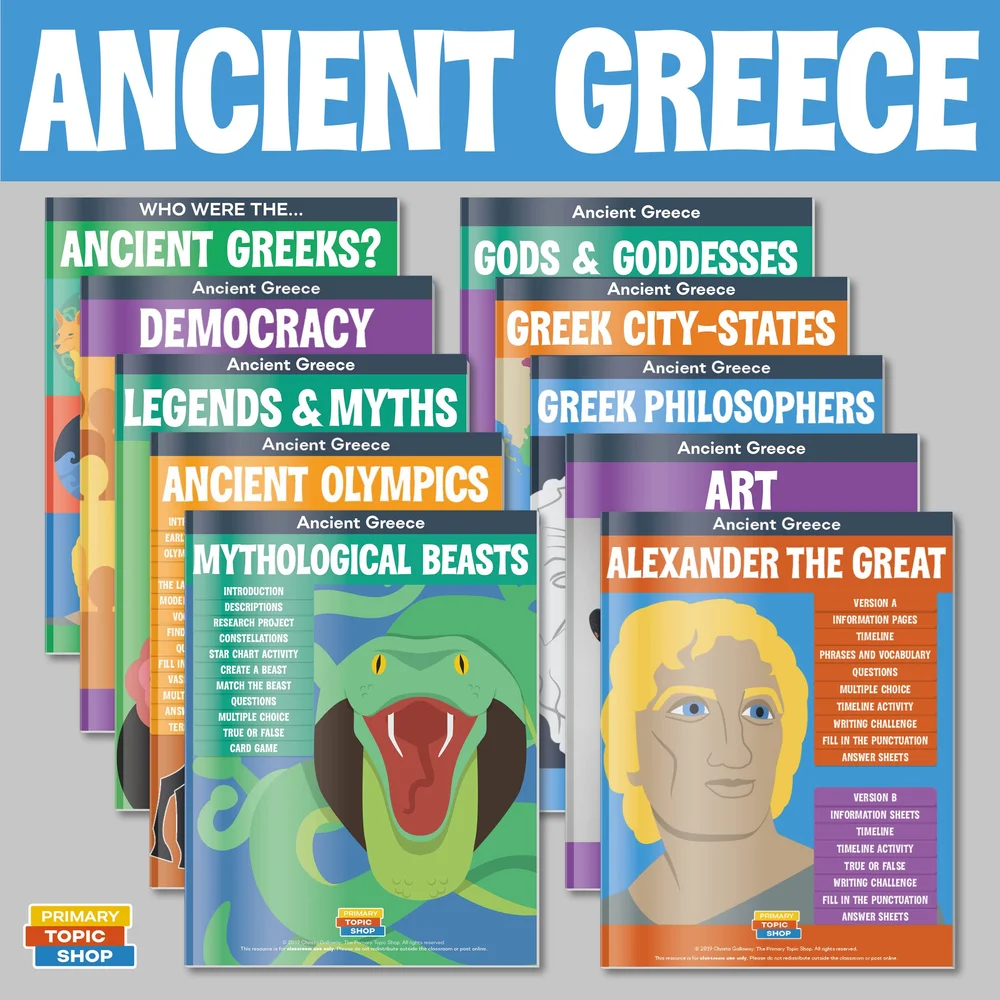 Ancient Greek Art, Architecture and Theatre — Primary Topic Shop