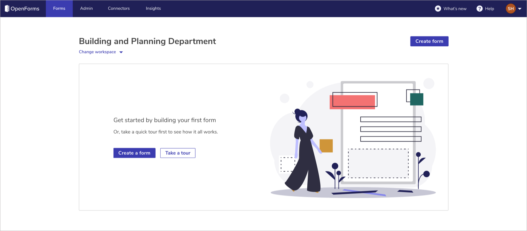 OpenForms onboarding — Rachael Mullins