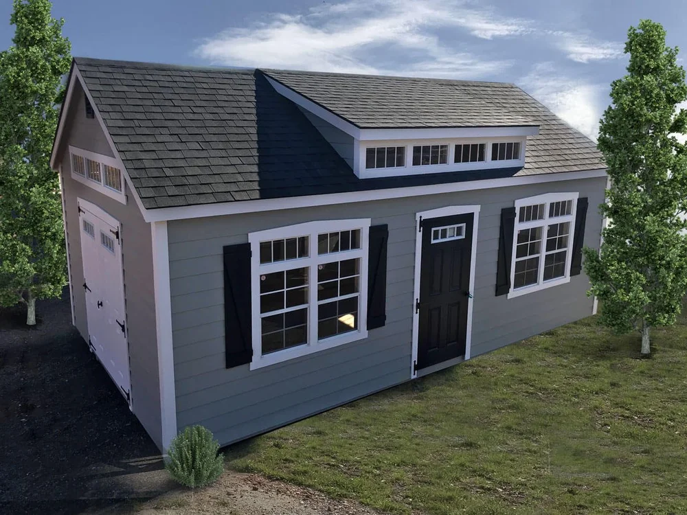 The Premier | Top Of The Line Liberty Shed — Liberty Sheds