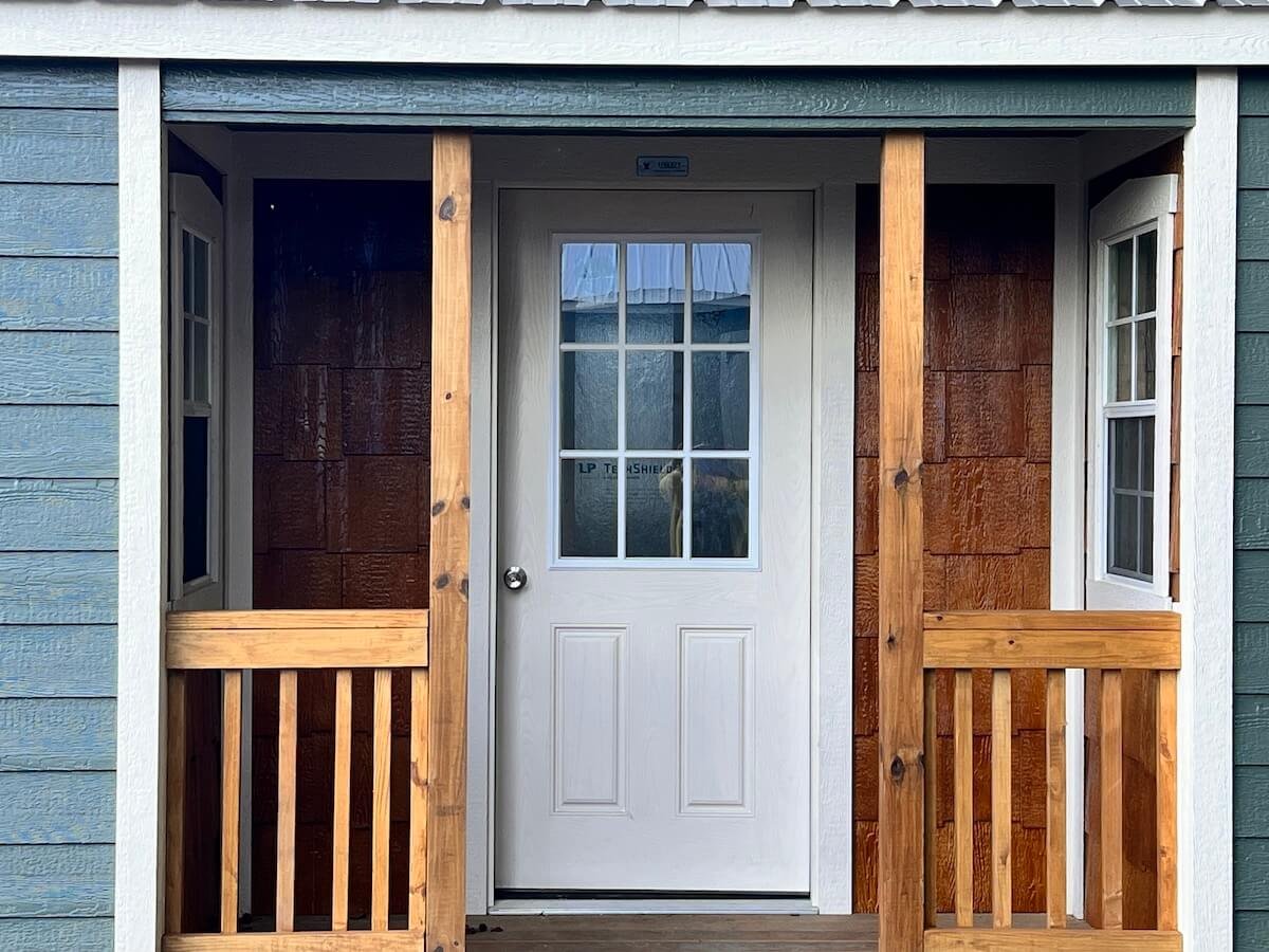 Customize your shed siding with options that mirror popular market ...