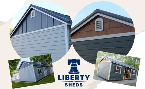 Customize your shed siding with options that mirror popular market ...