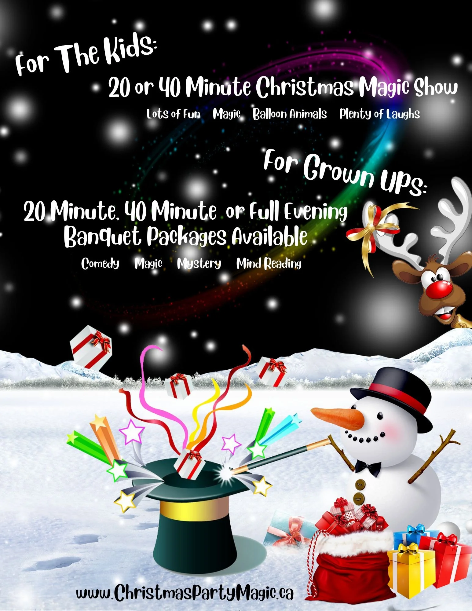 Christmas Party Magic — That Canadian Magician