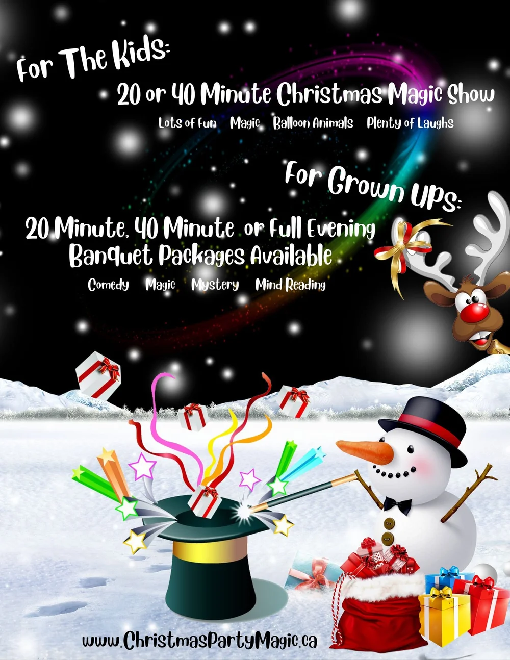 Christmas Party Magic — That Canadian Magician