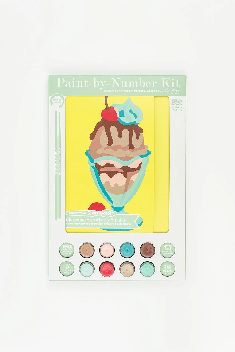 Doris Deer | Paint-by-Number Kit for Kids — Elle Crée (she creates)
