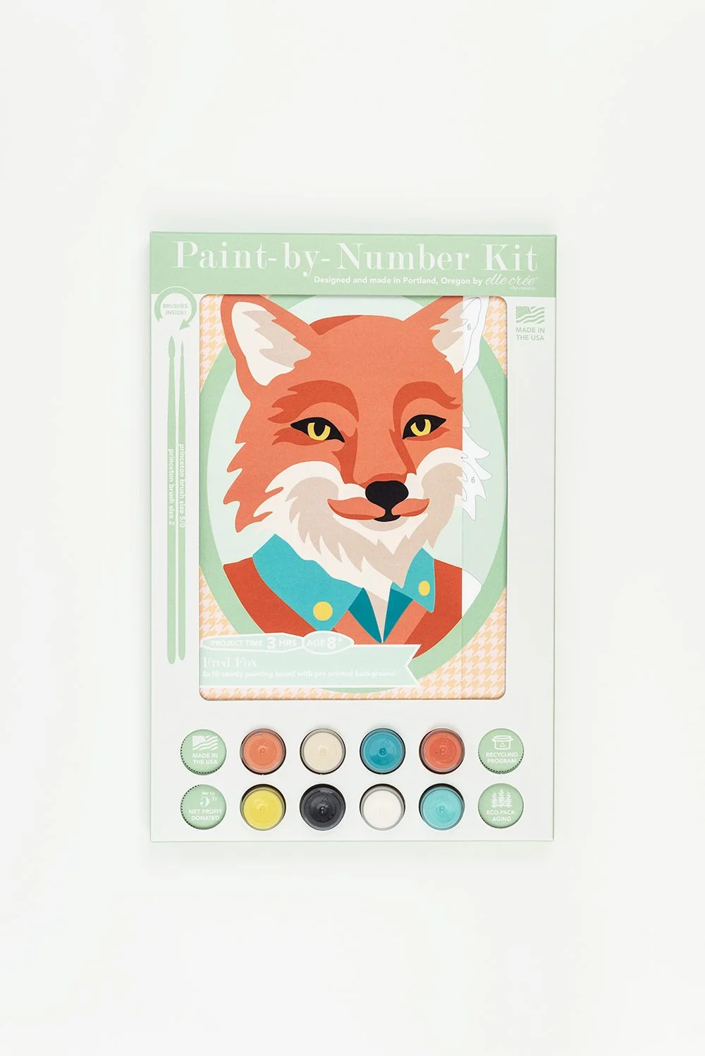 Doris Deer | Paint-by-Number Kit for Kids — Elle Crée (she creates)