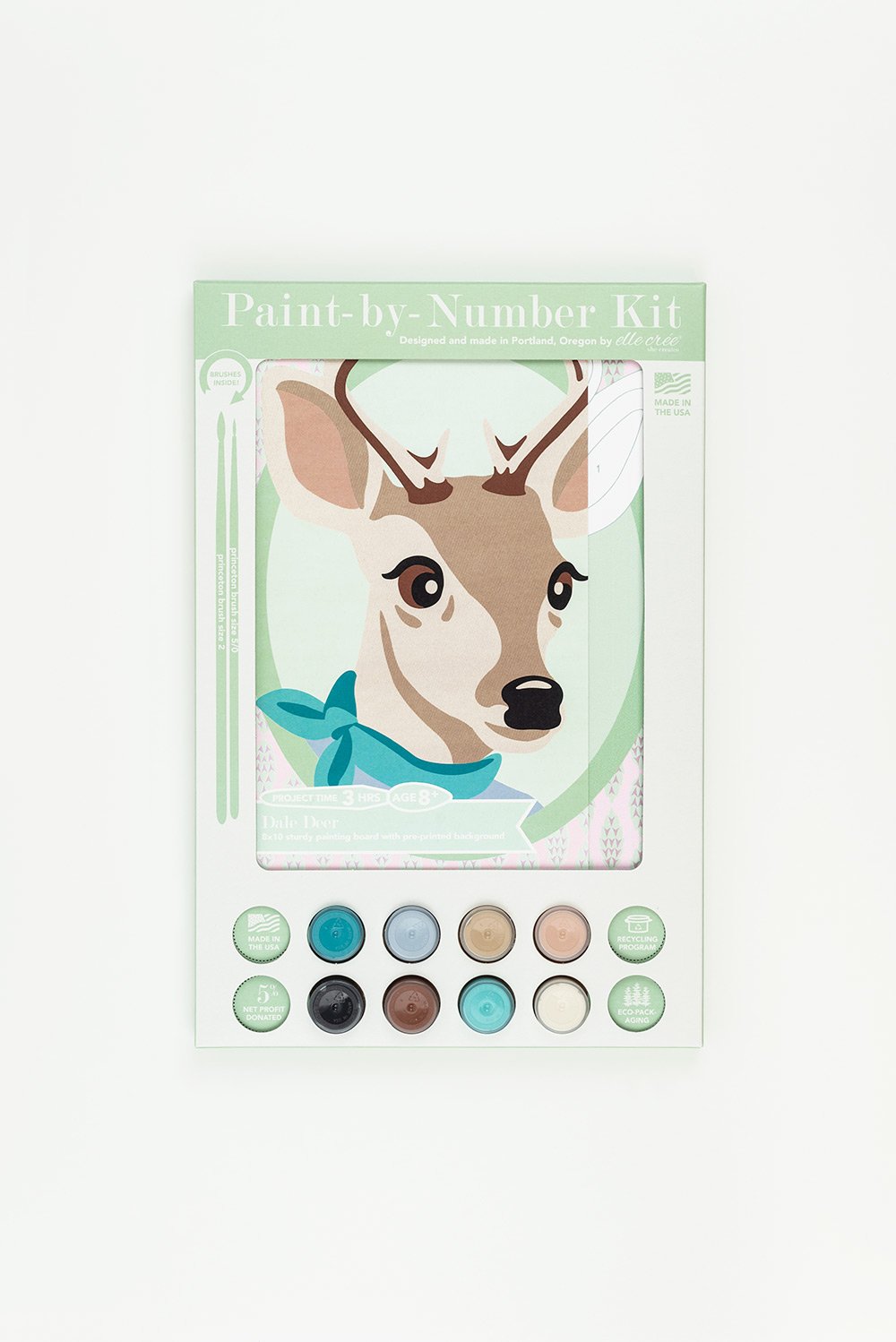 Doris Deer | Paint-by-Number Kit for Kids — Elle Crée (she creates)