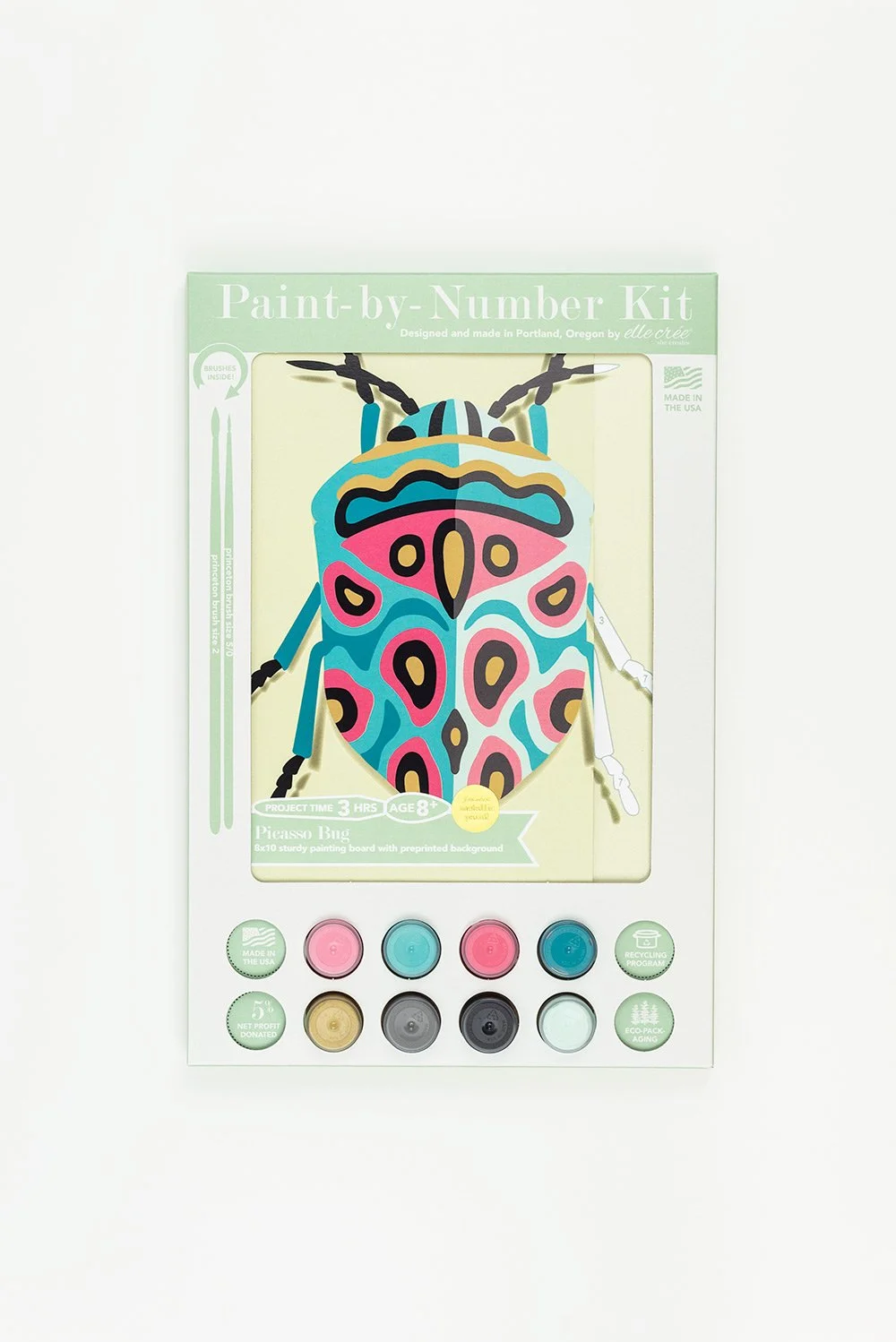 Doris Deer | Paint-by-Number Kit for Kids — Elle Crée (she creates)