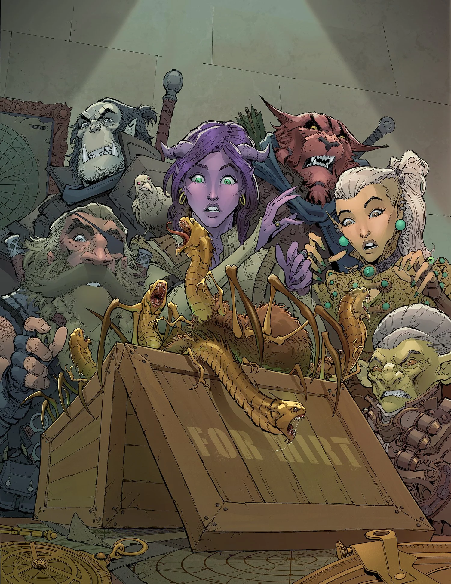 Dungeons & Dragons - Spelljammer Acadamy — Art of Max Dunbar