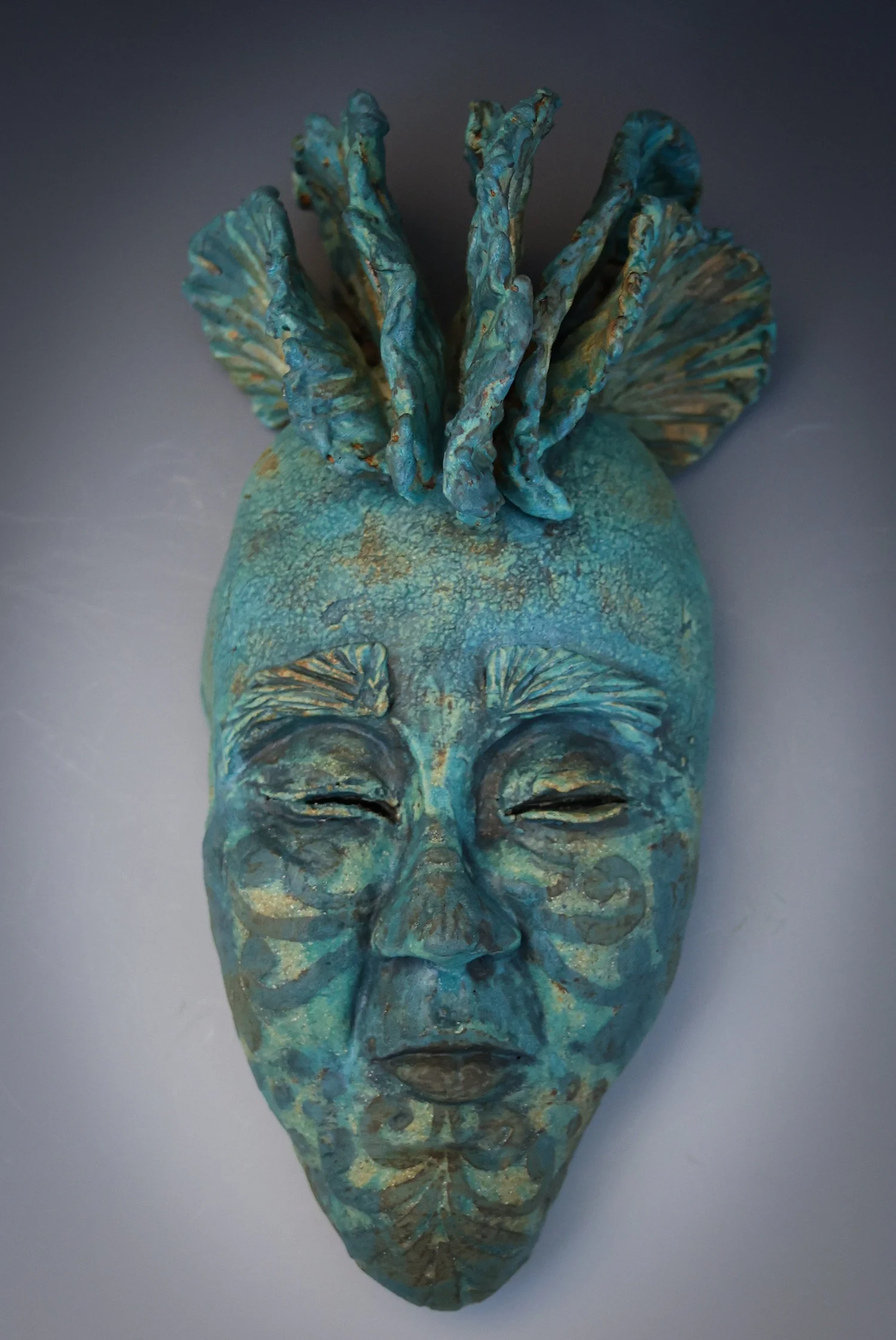 Galleries of ceramic work by Rebecca Stansbury. Sculptures, masks ...