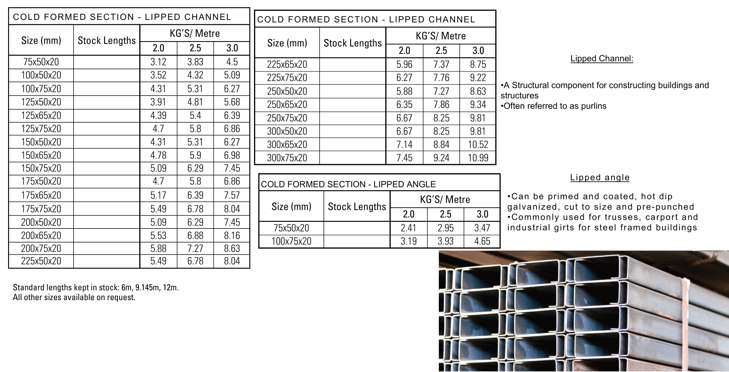 Lipped Channel And Angle Steel Pipes East London Lipped Channel And Angle Steel Pipes East London