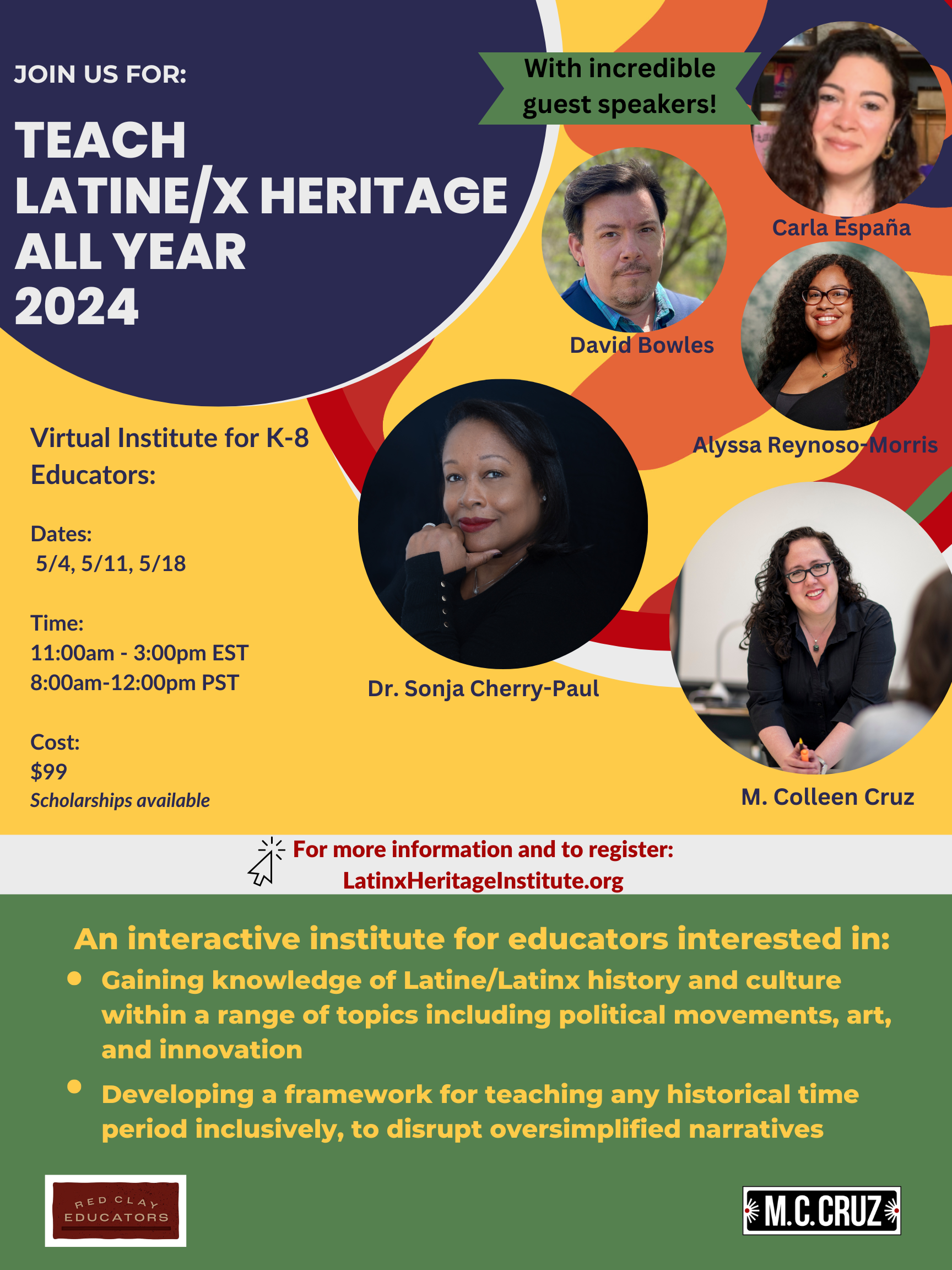 Latine/x History Institute — Teach Black History All Year