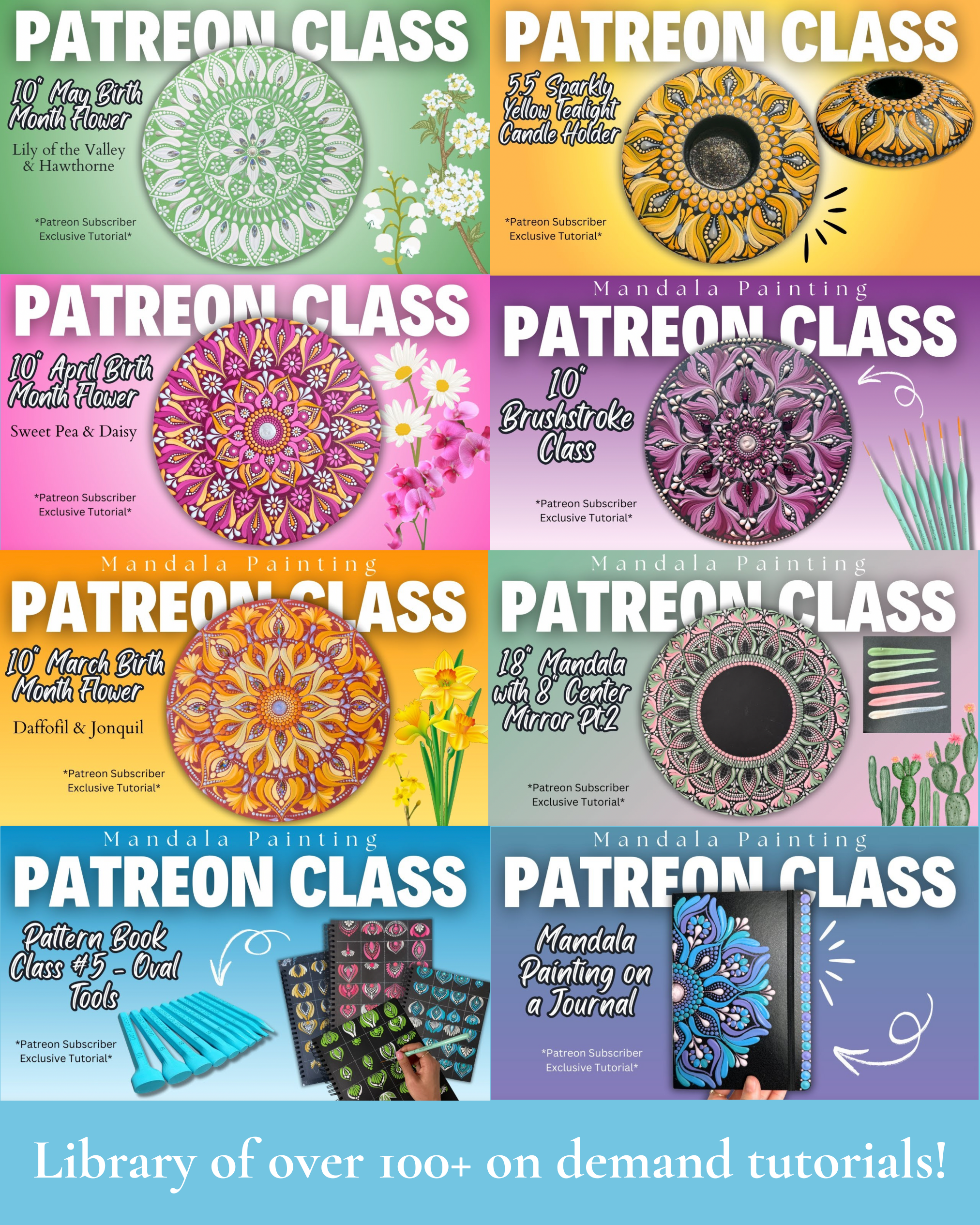 Patreon Weekly LIVE Classes — Thoughtful Dots