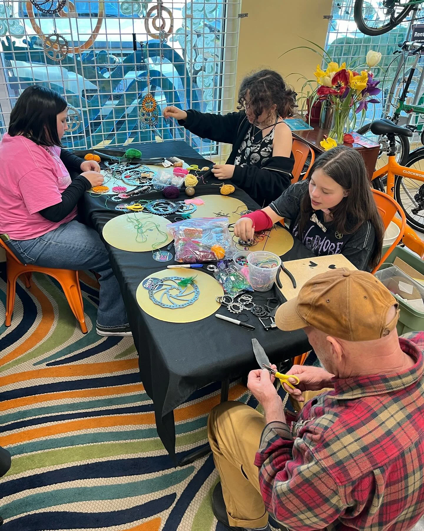 Upcycled Art Camp 25 — Shift Community Cycles