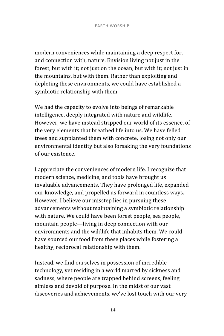 Earth Worship — Linda Blackmoor