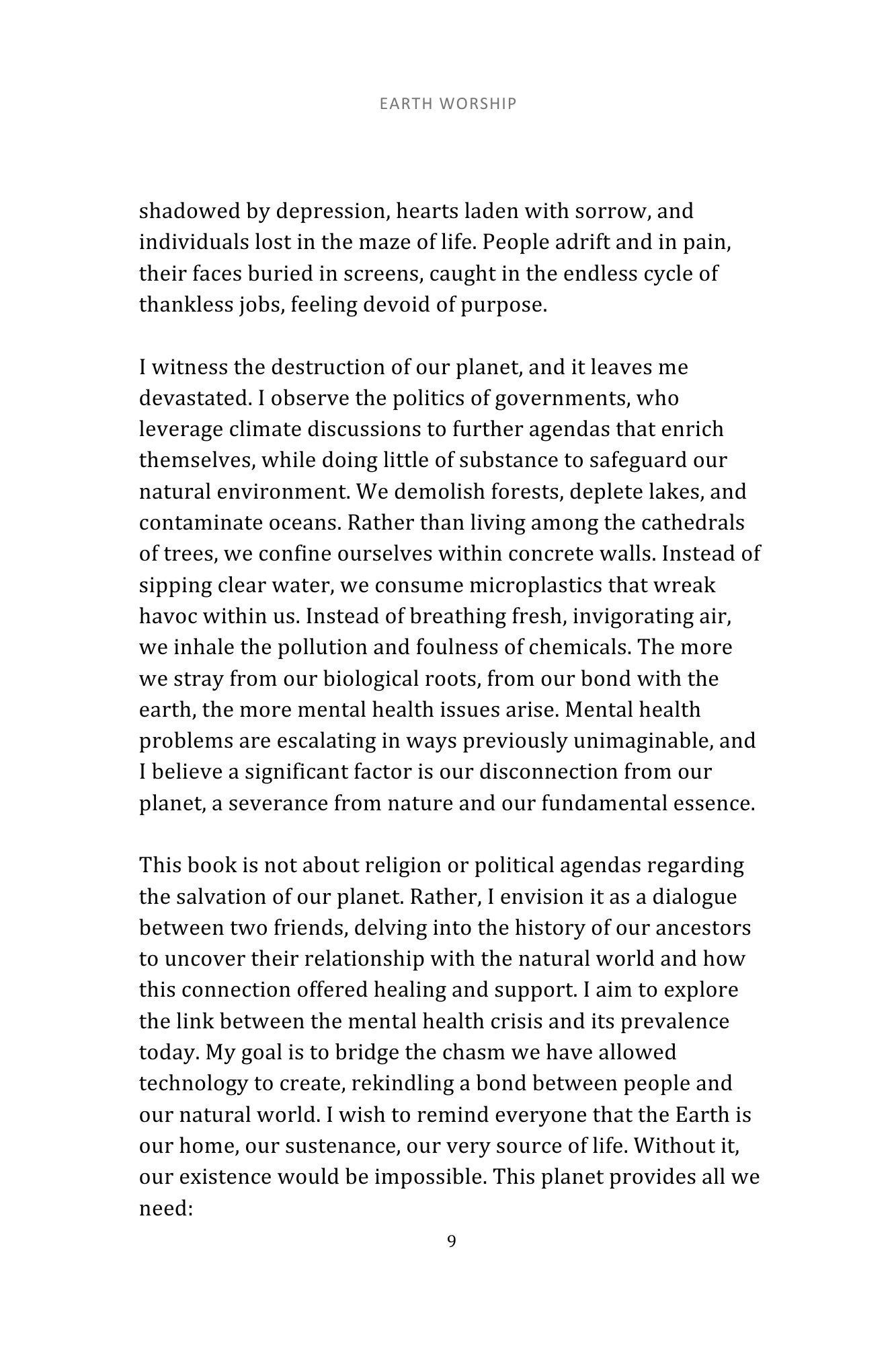 Earth Worship — Linda Blackmoor