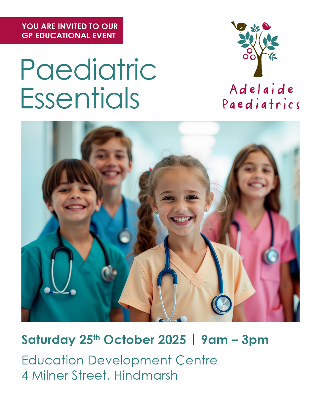 Educational Events in Adelaide for Paediatric Medical Specialists and ...