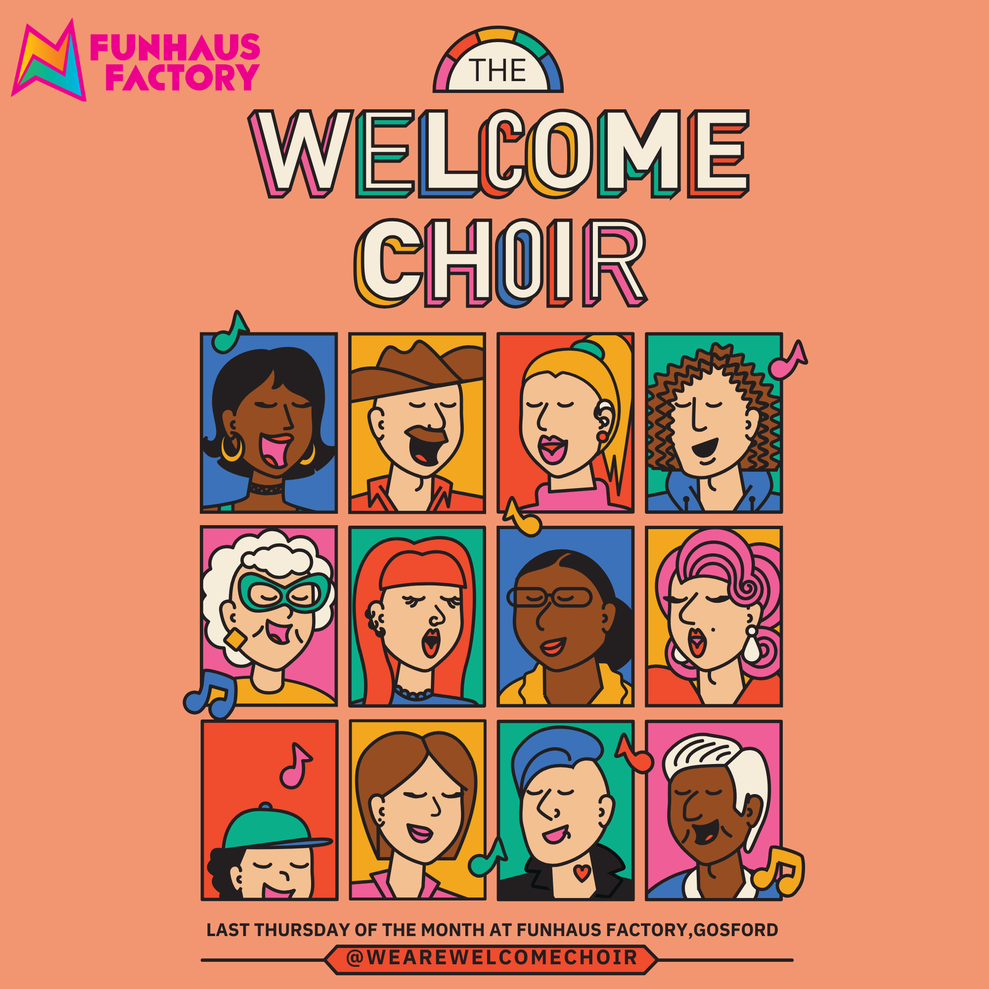 BEK JENSEN | The Welcome Choir