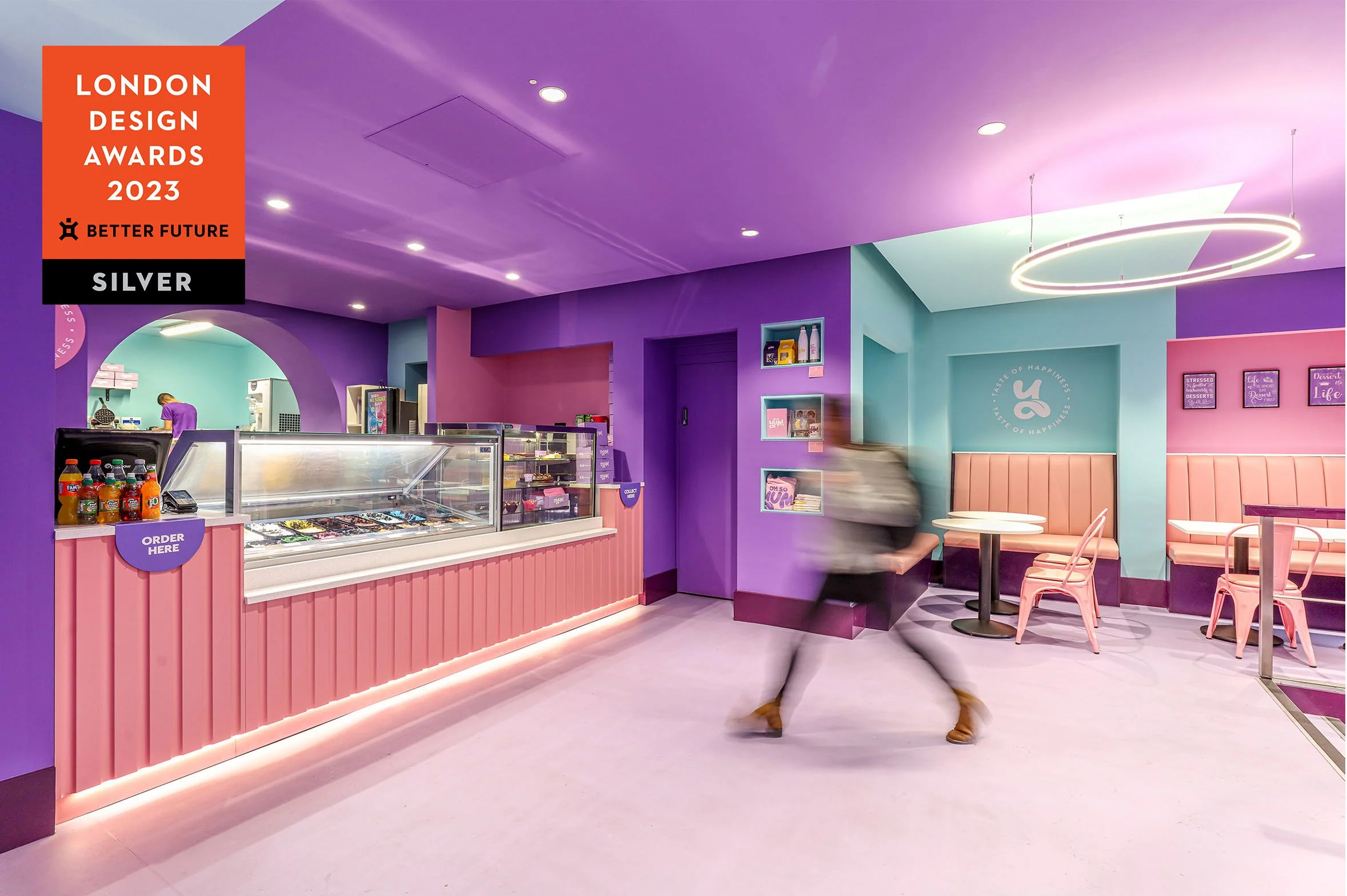 Hospitality - Interior Design Award, Oh So Yum! | London Design Awards ...