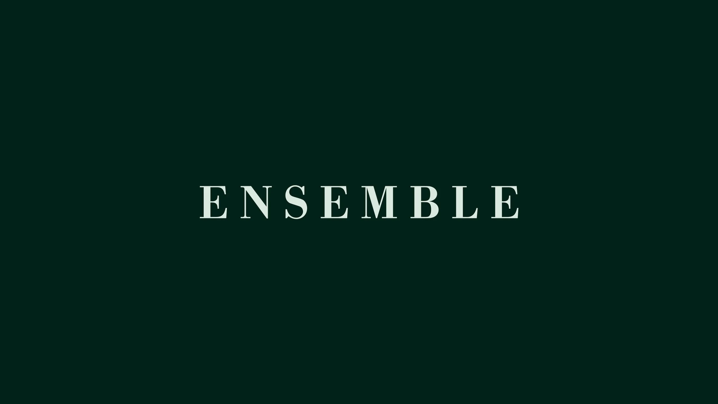 Ensemble — Phoenix Wharf Design