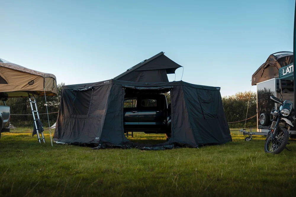 Latitude Wingman 180 - 180 Degree Awning — Latitude Tents