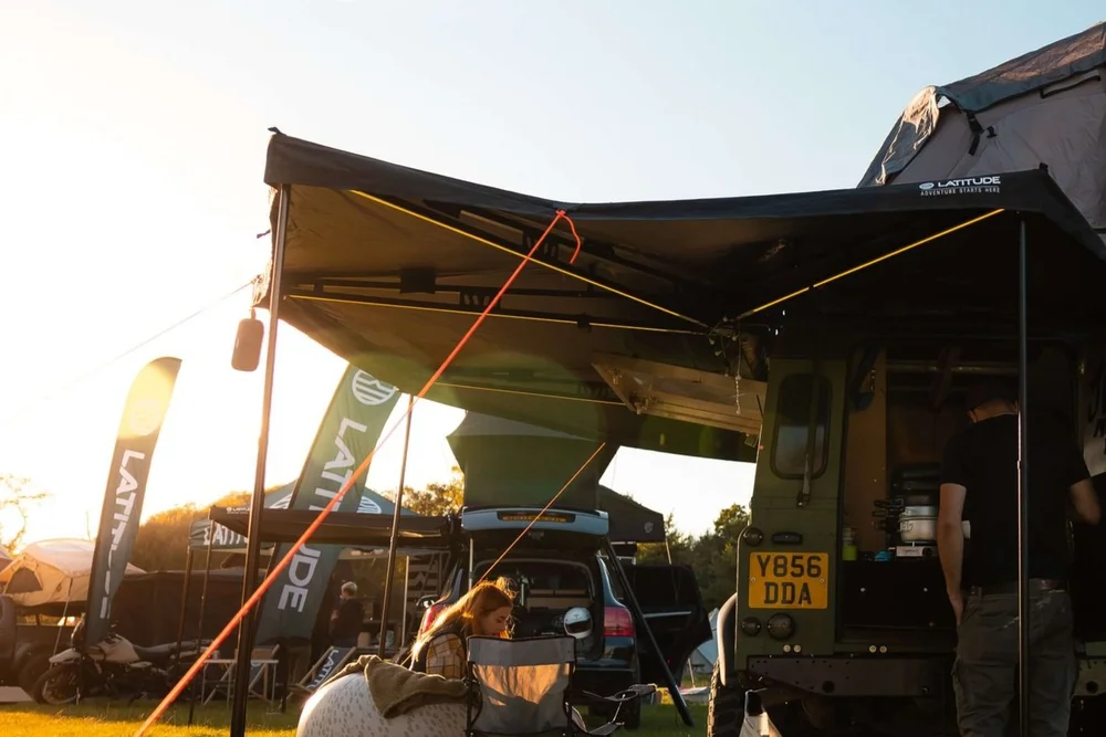 Latitude Wingman 180 - 180 Degree Awning — Latitude Tents