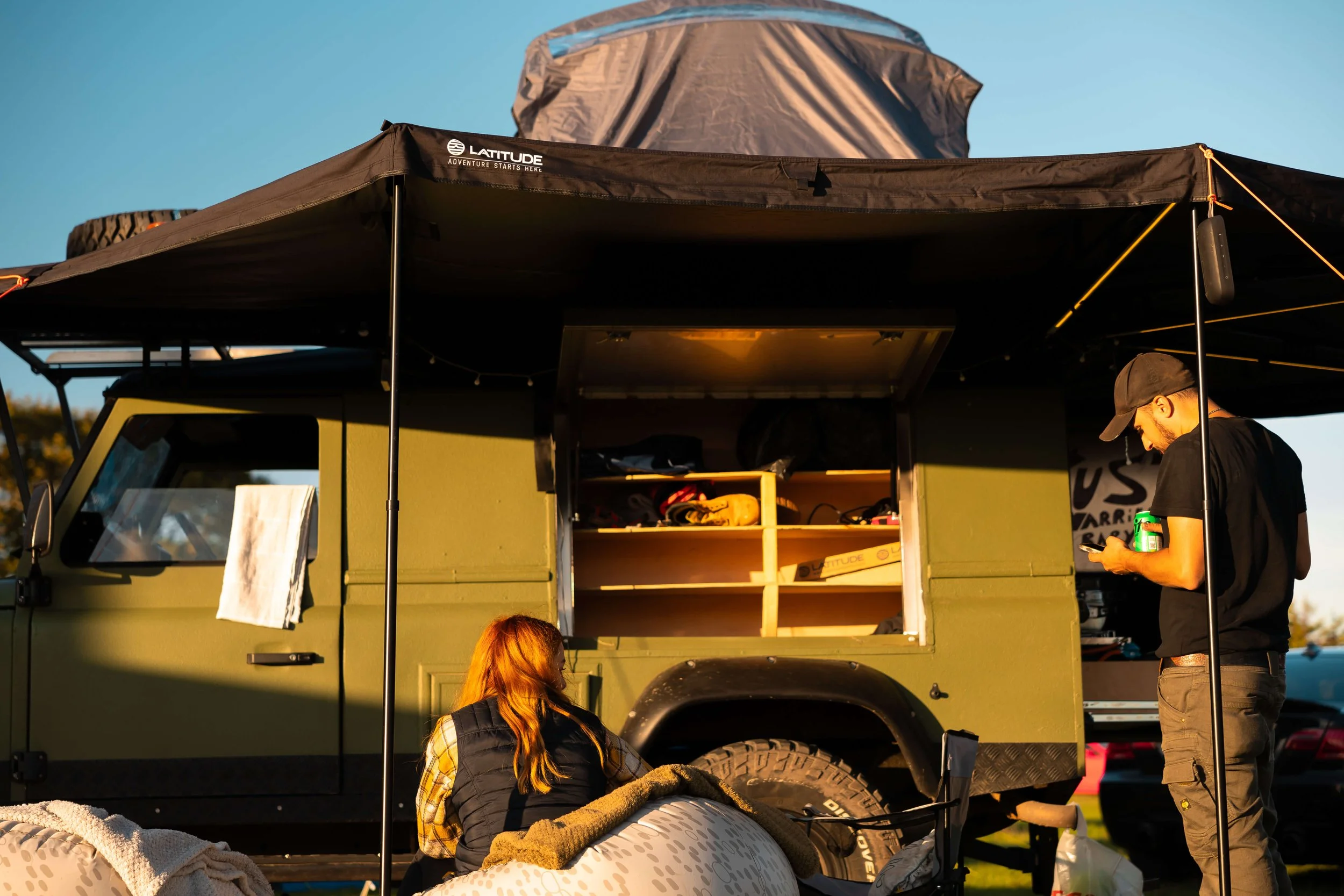 Latitude Wingman 180 - 180 Degree Awning — Latitude Tents