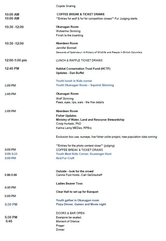 Convention Info — BC Trappers Association