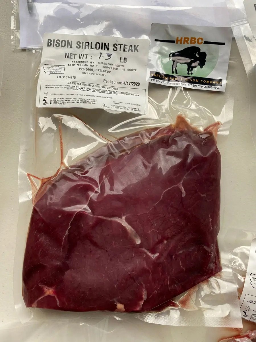 Bison Burger Patties 6 pack — Harlow Ranch Bison Co. in NW Montana