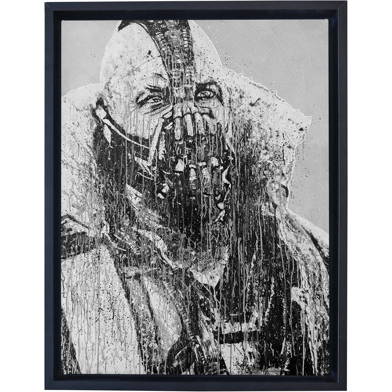 Bane Black And White Drawing