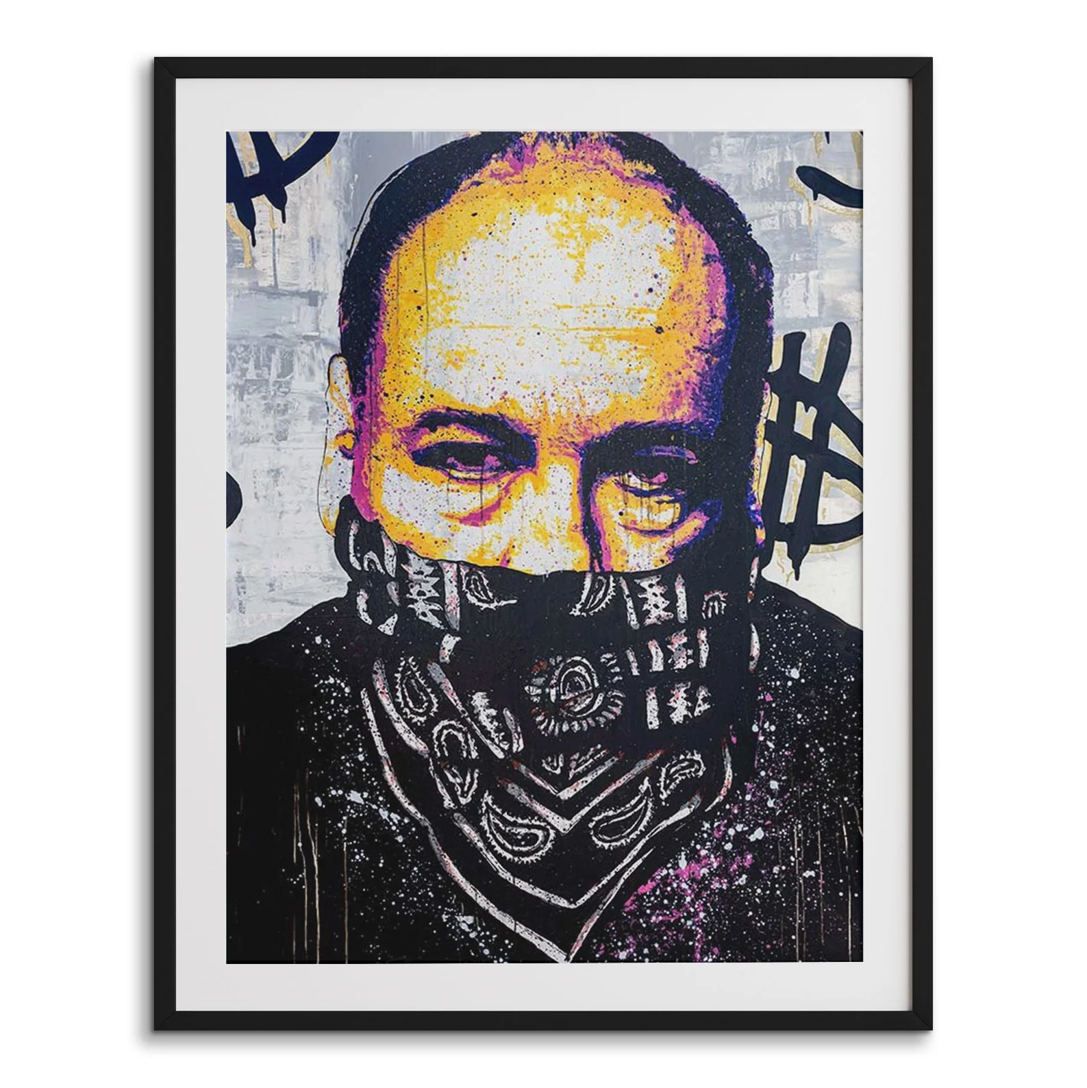 Metal Drippy Bear Art Print - Modern Wall Decor by P Muir Art — P Muir ...