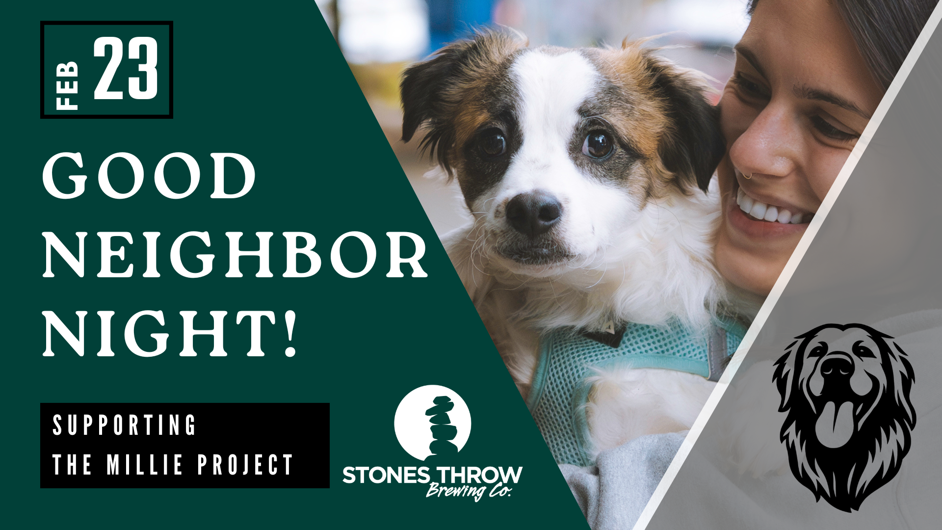 Good Neighbor Night with The Millie Project — Stones Throw Brewery