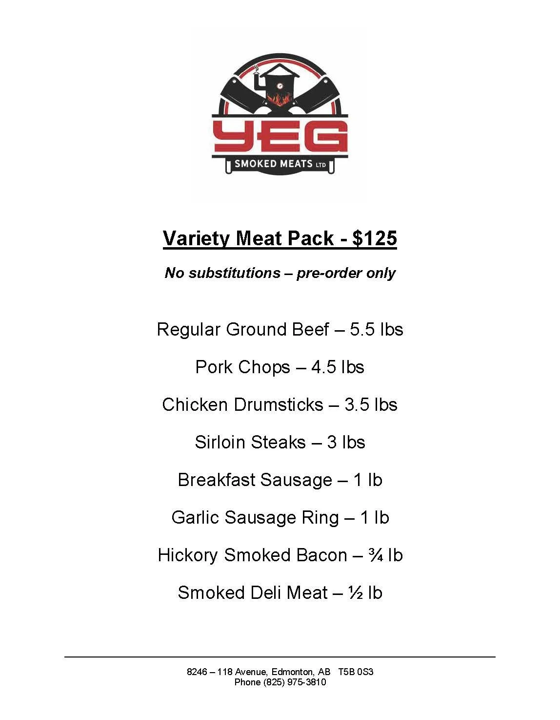 YEG Smoked Meats Ltd.