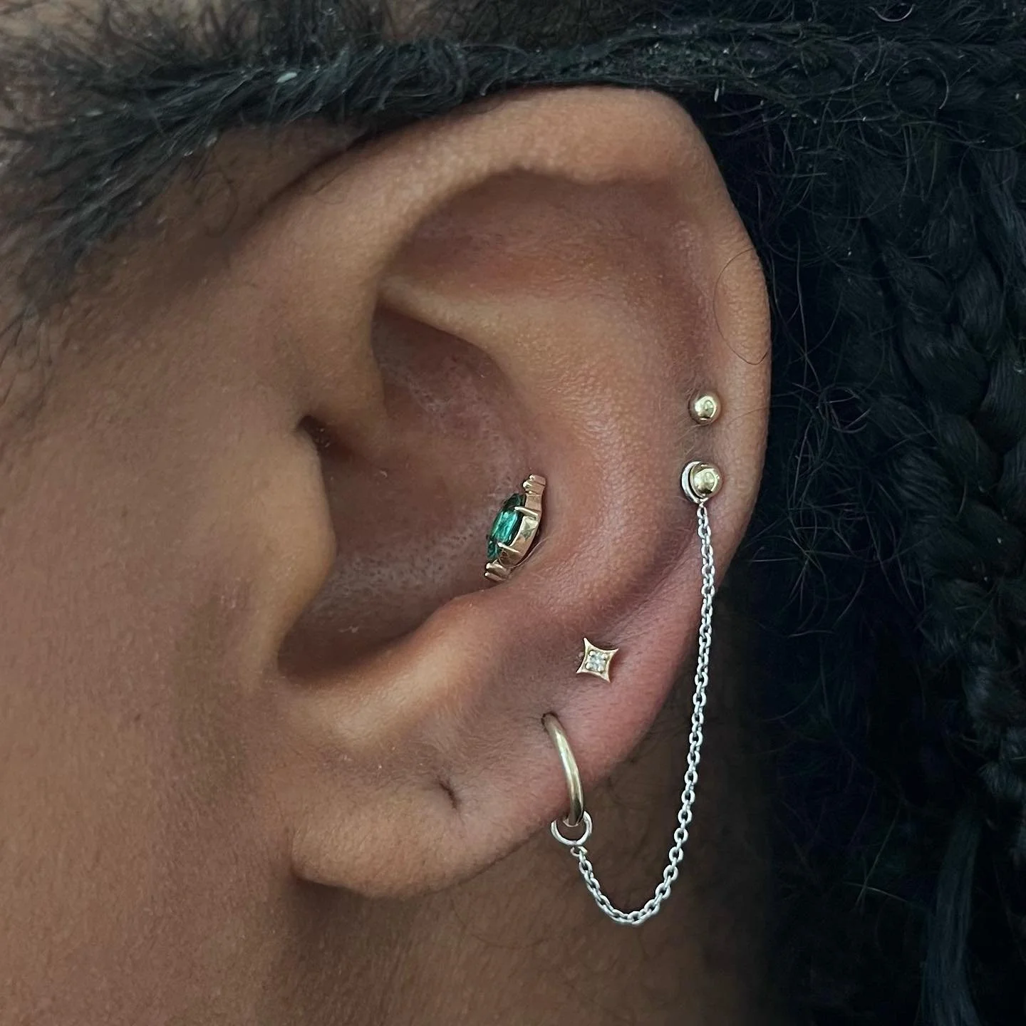 Ear Styling Inspiration — So Gold Studios, Brooklyn's Luxury Private ...